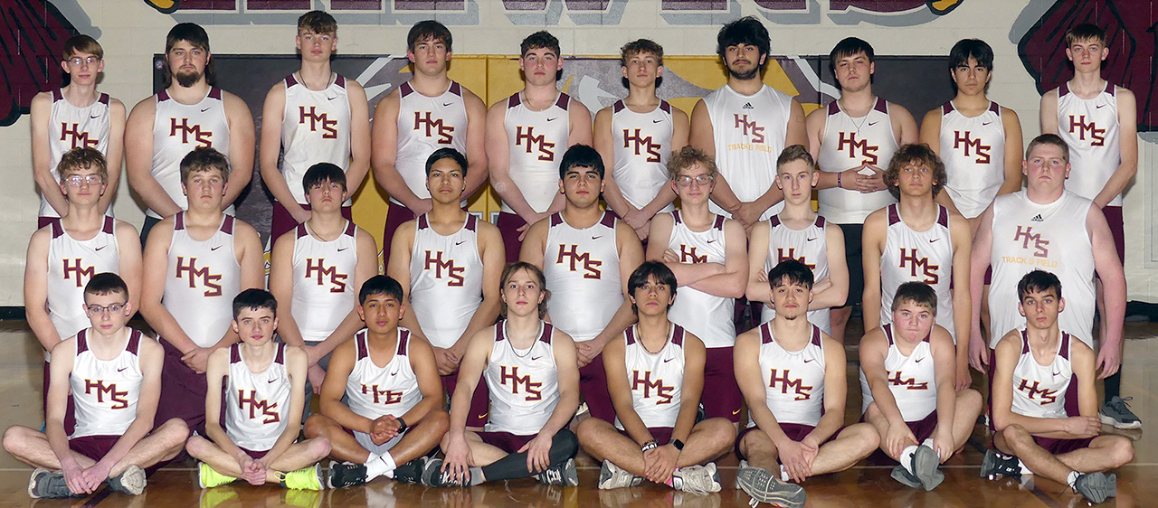 HMS Boys Track – Seniors are leading the Hawk team down the road of ...